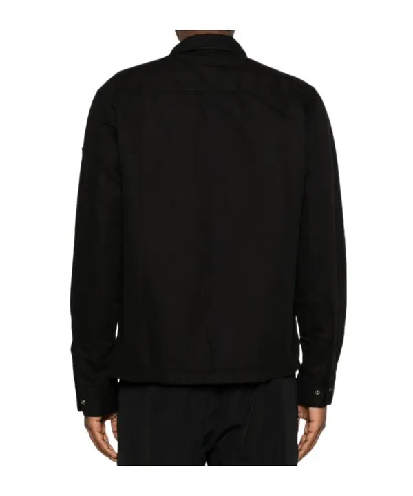 C.P. COMPANY Zip-through Utility Jacket - Black