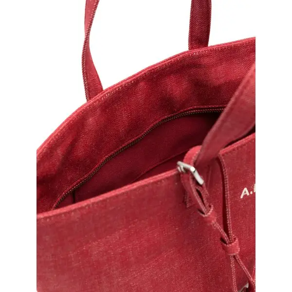 A.p.c. Le Drummer Mini Tote Bag With Zipper Closure