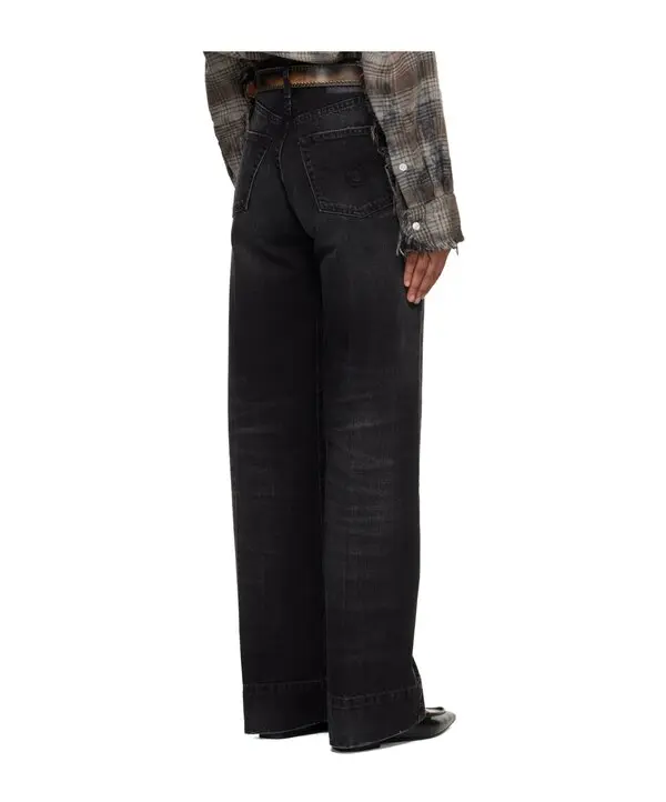 R13 Pauline Belt Loop Jeans