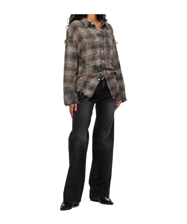 R13 Pauline Belt Loop Jeans