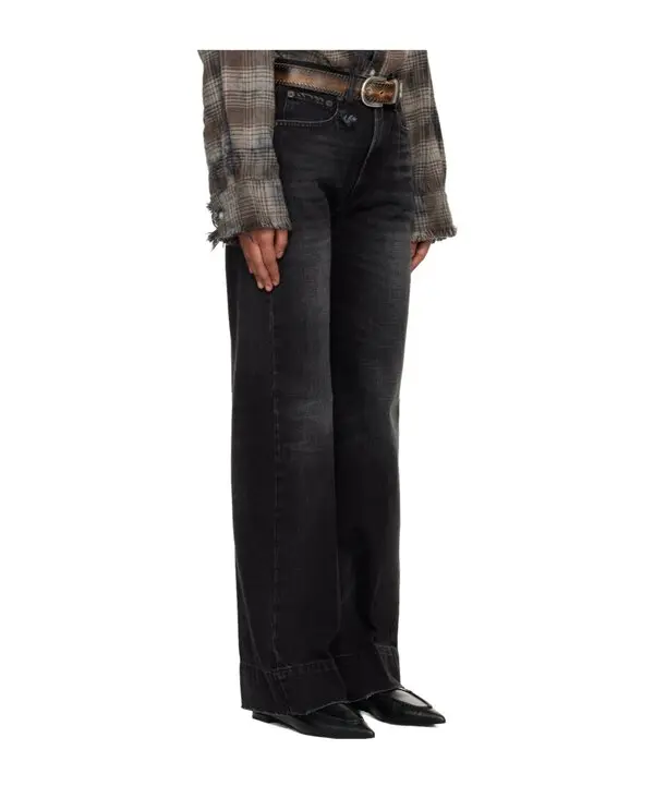 R13 Pauline Belt Loop Jeans