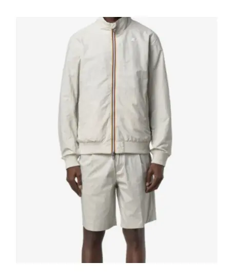 K-WAY Arsene Reversible Bomber Jacket - Gray