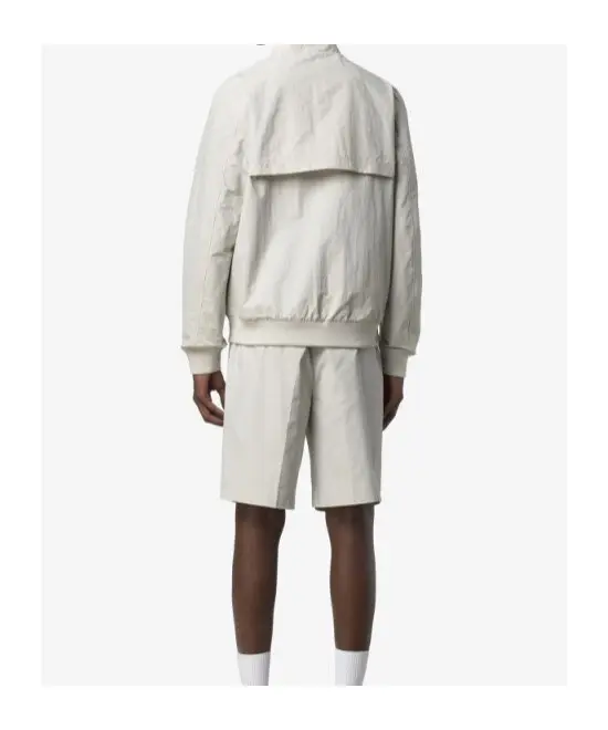 K-WAY Arsene Reversible Bomber Jacket - Gray