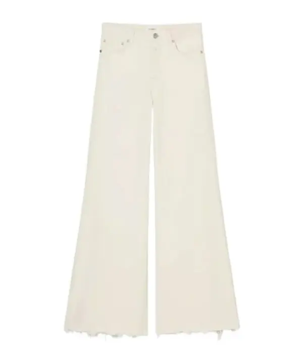 Closed Belt Loop Jeans - Ivory