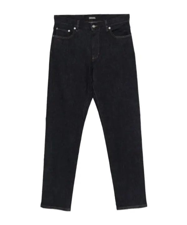 Zegna Buttoned Jeans
