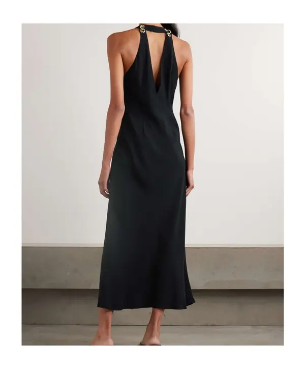 Rixo Spaghetti Strap Midi Dress