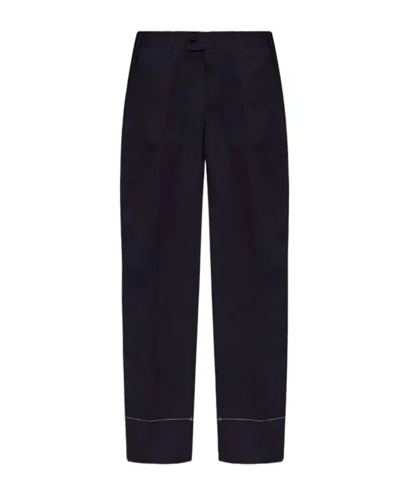 Brioni Pienza Straight-leg Pants - Navy Blue