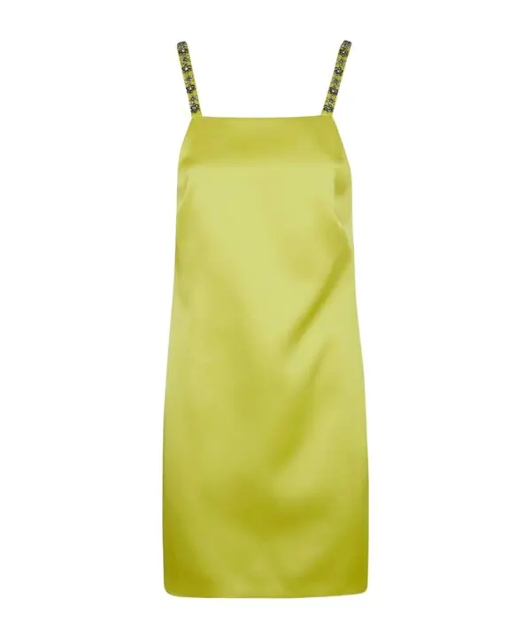 TWINSET Off-the-shoulder Suspender Dress - Green