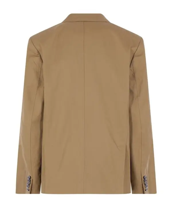 Dries Van Noten Double-breasted Twill Blazer - Green