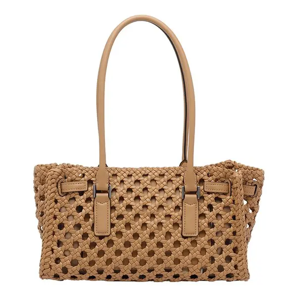 Michael Kors Hamilton Woven Shoulder Bag
