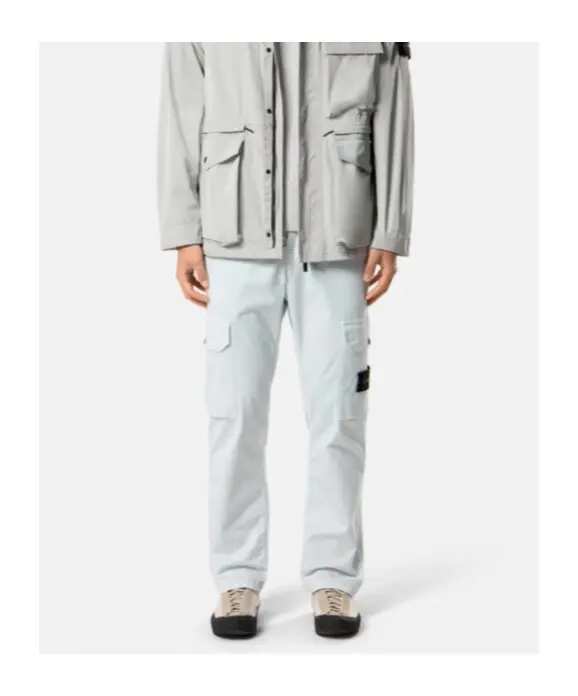 Stone Island Logo-patch Cargo Pants