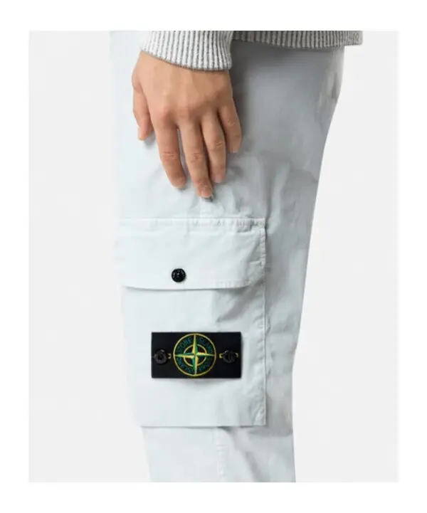 Stone Island Logo-patch Cargo Pants