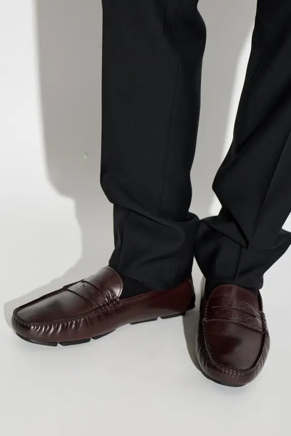 Dolce & Gabbana Dg Logo Plaque Loafers