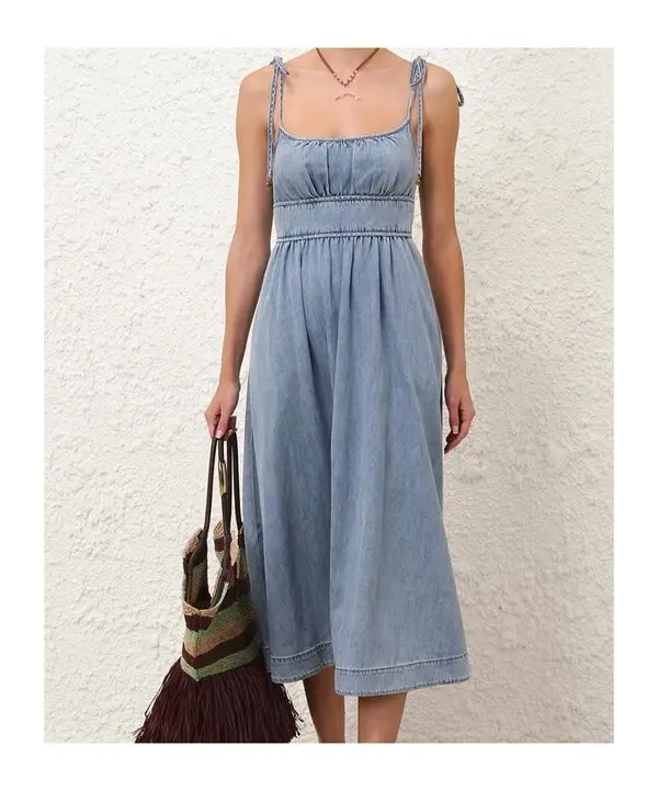 Zimmermann Sleeveless Midi Dress - Skylark