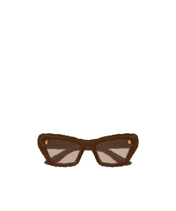 Bottega Veneta Cat Eye Sunglasses - Brown