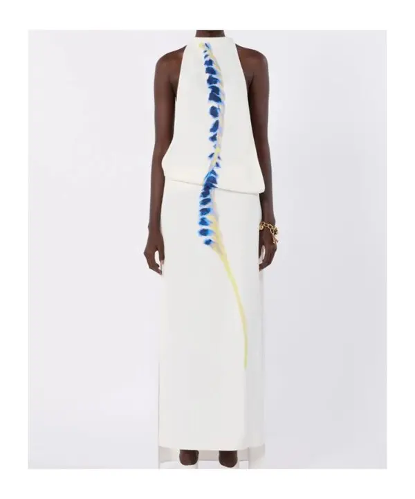 Sportmax Sleeveless Printed Dress