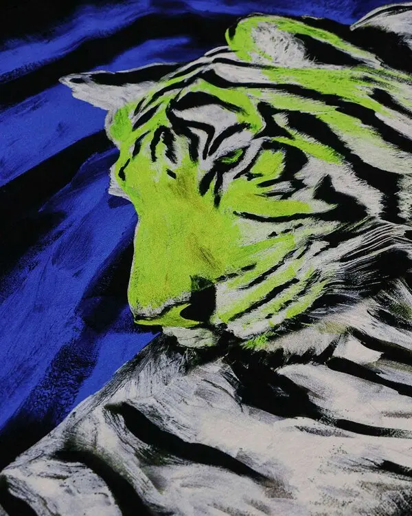 Just Cavalli Printed Tiger T-shirt