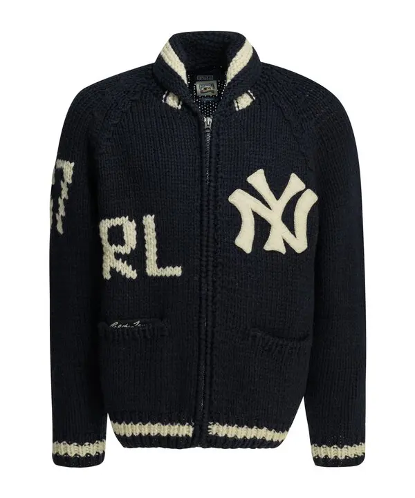 Polo Ralph Lauren Chunky-knit Cardigan - Black