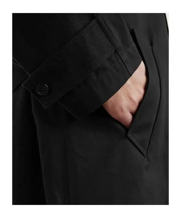 THE ROW Long Cotton Trench Coat With Belted Back