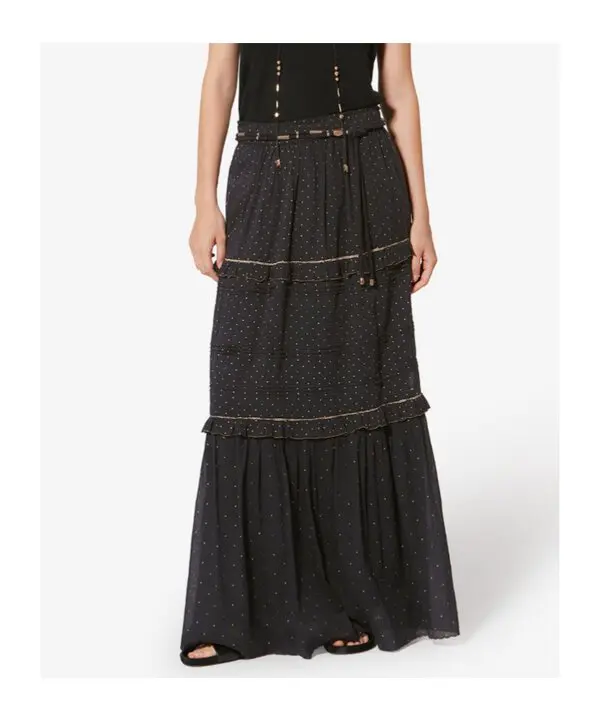 Isabel Marant Étoile Volodia Ruffled Tiered Maxi Skirt