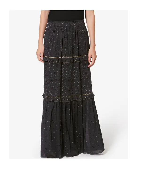 Isabel Marant Étoile Volodia Ruffled Tiered Maxi Skirt