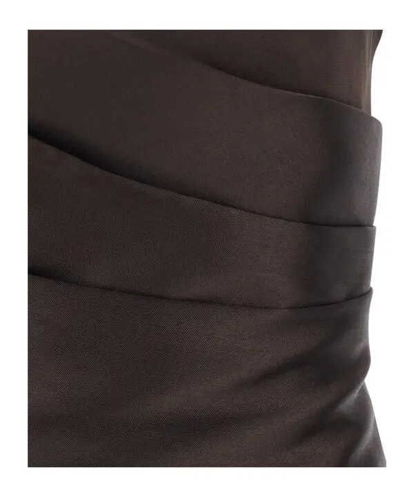 Solace Allia Strapless Gown - Black