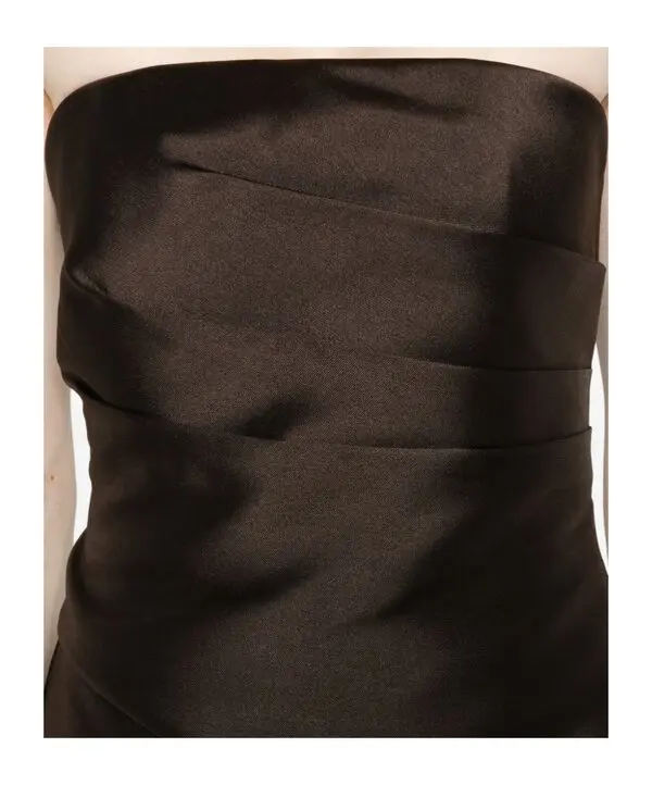 Solace Allia Strapless Gown - Black