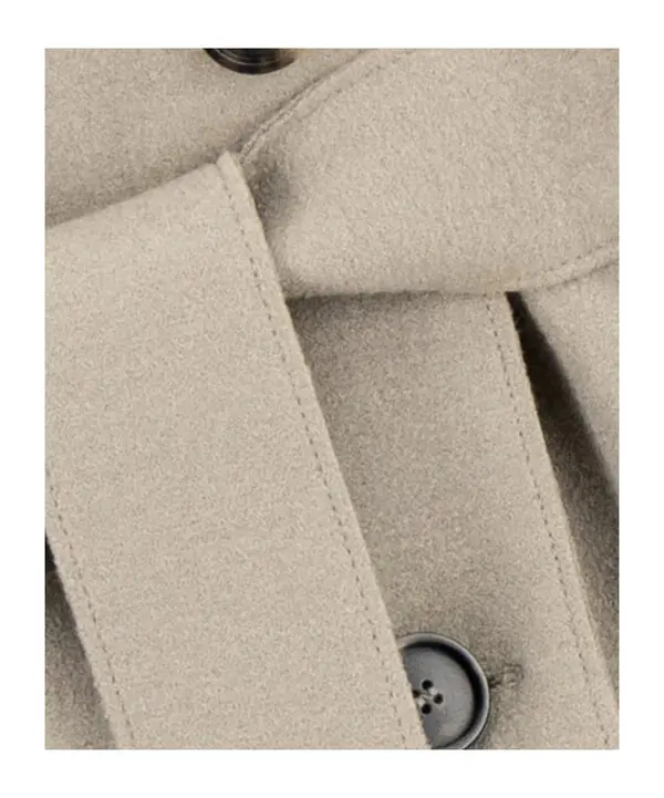 Harris Wharf London Long Raglan Trench Coat