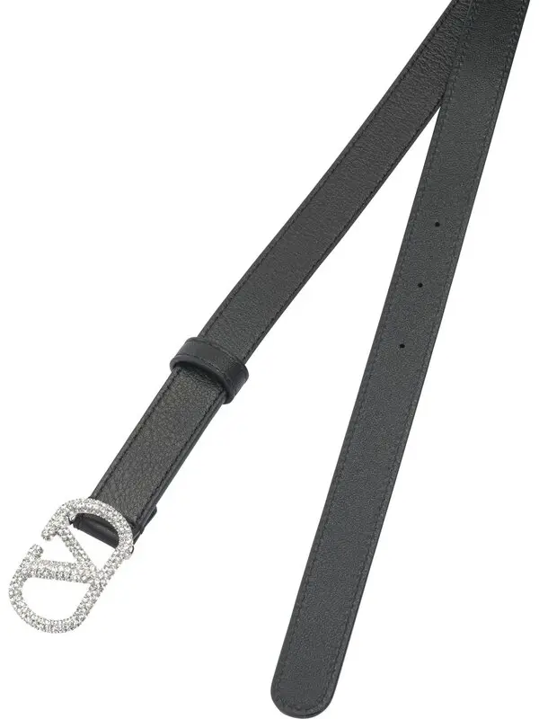 Valentino Garavani Vlogo Signature Embellished Belt