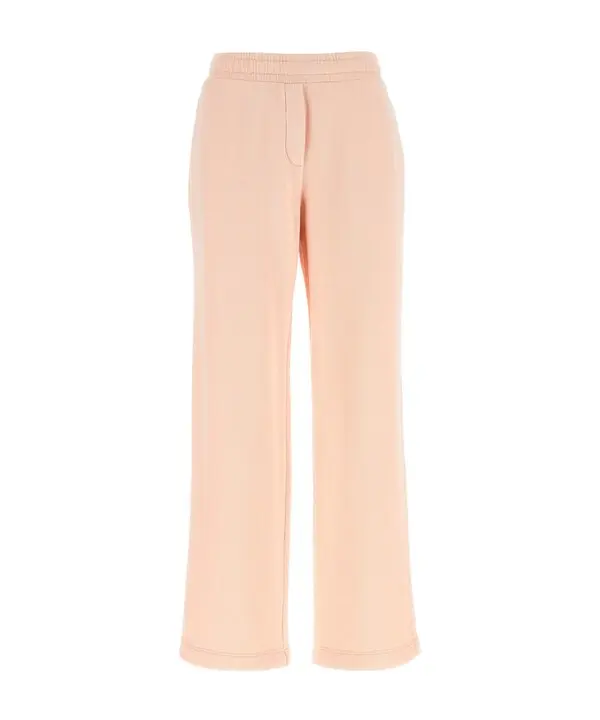 Dolce & Gabbana Logo Embroidered Joggers - Pink