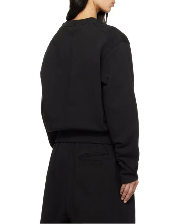 ENTIRE STUDIOS Crew Neck Sweatshirt - Black