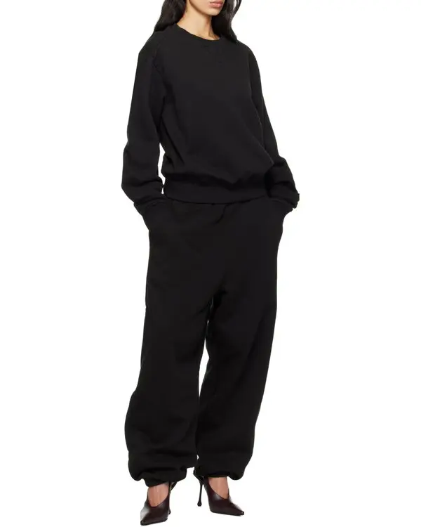 ENTIRE STUDIOS Crew Neck Sweatshirt - Black