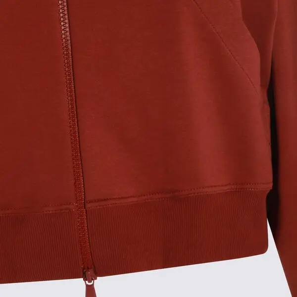 Brunello Cucinelli Zip-up Drawstring Hoodie - Red