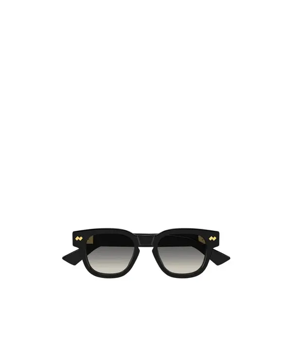 Bottega Veneta Square Frame Sunglasses - Black