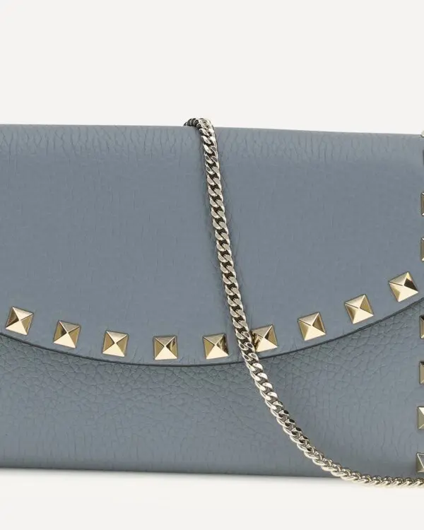 Valentino Garavani Rockstud Foldover Wallet