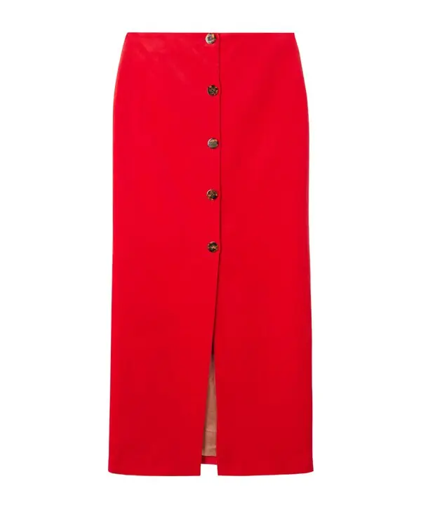 BLAZÉ MILANO Button-front Maxi Skirt