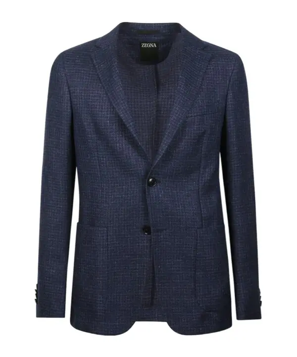 Zegna Tailored Two-button Blazer - Blue