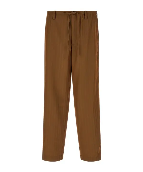 Dries Van Noten Penny Long Pants - Brown