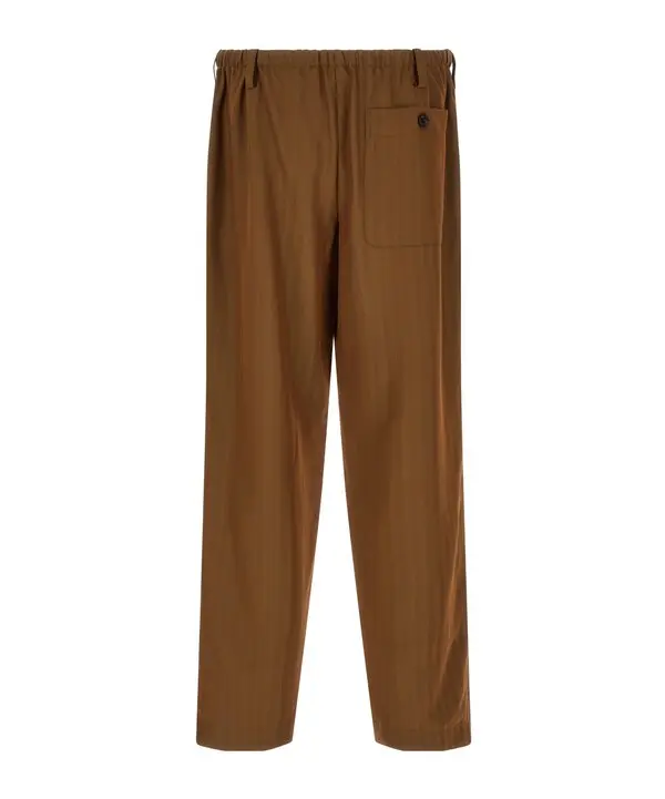 Dries Van Noten Penny Long Pants - Brown