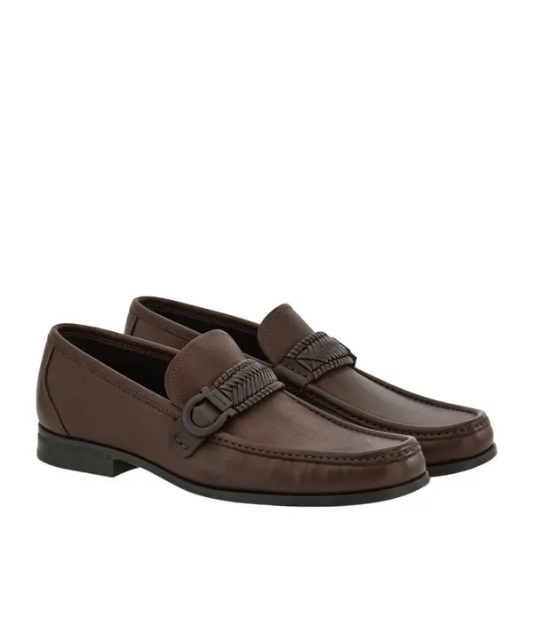FERRAGAMO Caspian Loafers - Moro Coffee