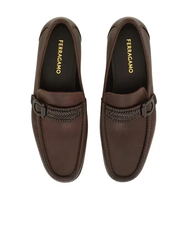 FERRAGAMO Caspian Loafers - Moro Coffee
