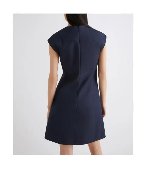 Marella V-neck Denim-look Dress