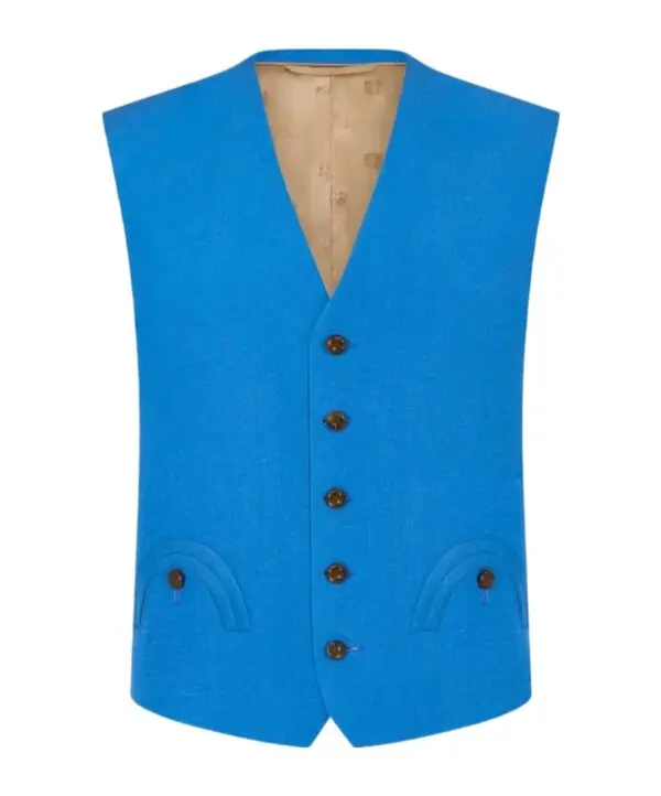 BLAZÉ MILANO Single-breasted Front Pocket Waistcoat - No