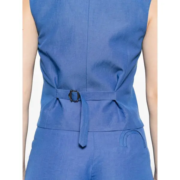 BLAZÉ MILANO Single-breasted Front Pocket Waistcoat