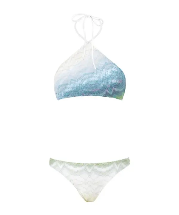 Missoni Halterneck Patterned Bikini