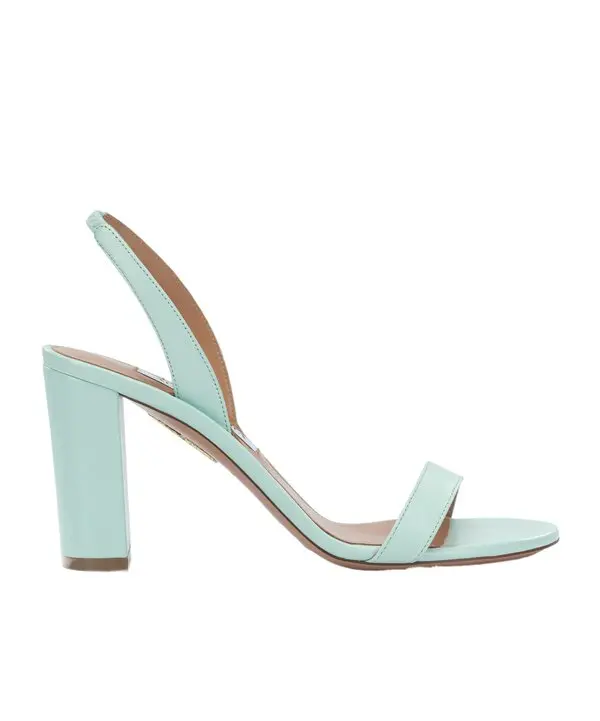 AQUAZZURA So Nude Block 85 Heeled Sandals