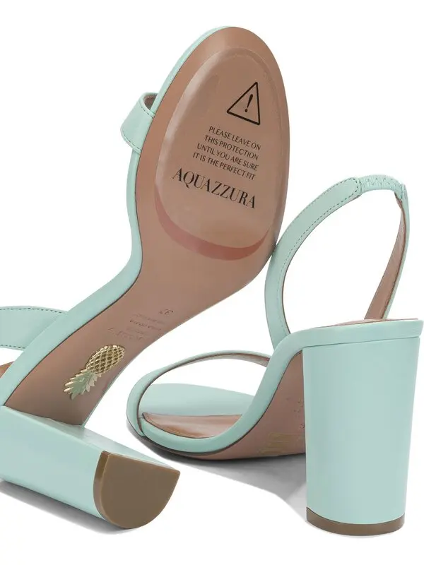 AQUAZZURA So Nude Block 85 Heeled Sandals