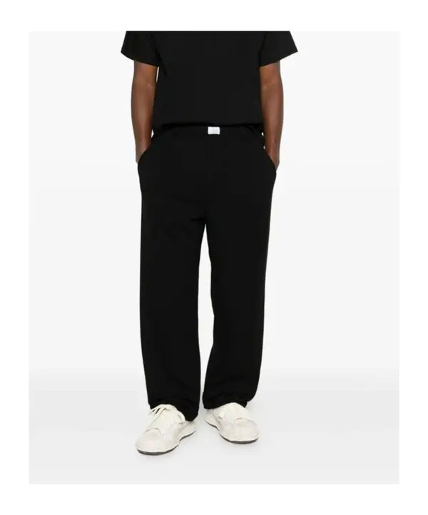 MAGLIANO Elasticated Waist Trousers With Logo Patch