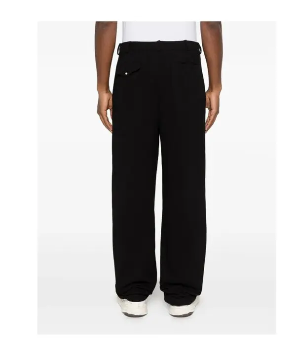 MAGLIANO Elasticated Waist Trousers With Logo Patch