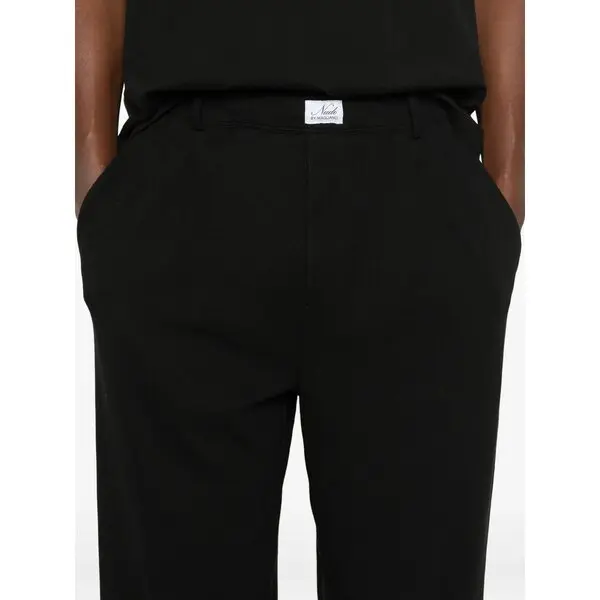 MAGLIANO Elasticated Waist Trousers With Logo Patch